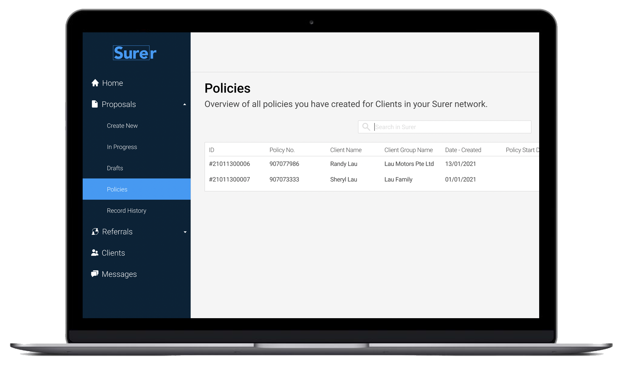 Surer - Pitch better. Close faster. » Surer