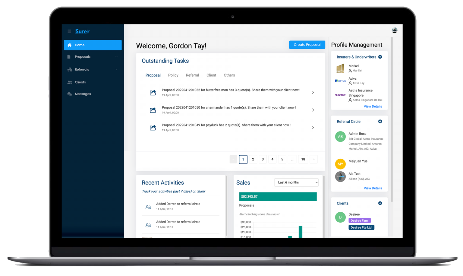 Surer - Pitch better. Close faster. » Surer